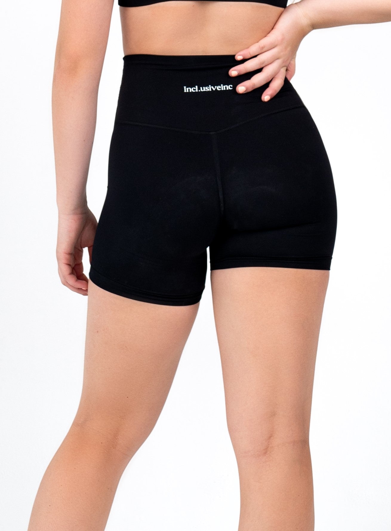 All-Lift Black High-Waist Shorts – Incl.usiveinc - Premium Activewear
